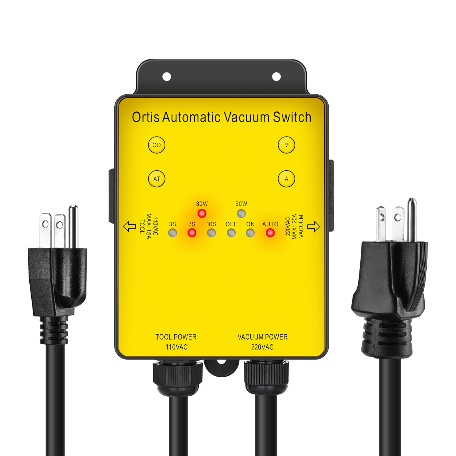 220V Automatic Vacuum Switch, Ortis Dust Collector Switch for 110V Too ...