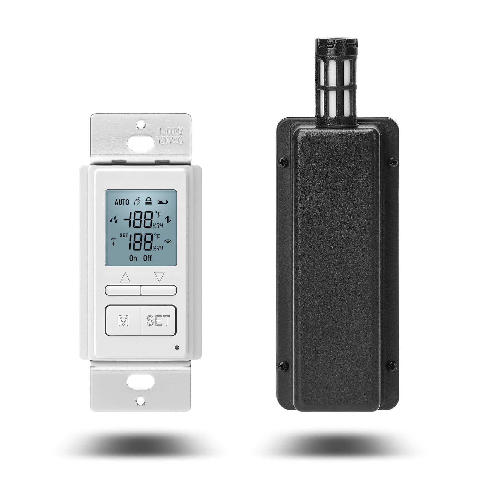 New 2024! Humidity Sensor Switch, Ortis in-Wall Bathroom Fan Automated ...